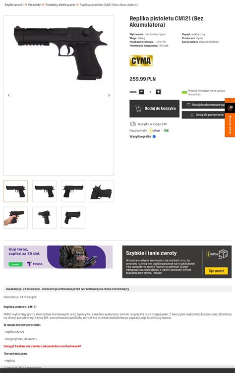 is this CYMA with it? (it's around 50$ and without a battery) : r/airsoft