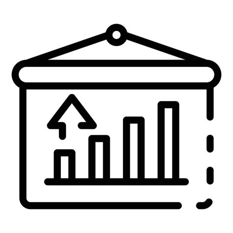 Banner Chart Icon Outline Style 15663279 Vector Art At Vecteezy