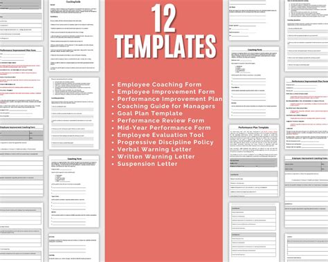Employee Performance Evaluation Template HR Template Employee Review Human Resources Employee