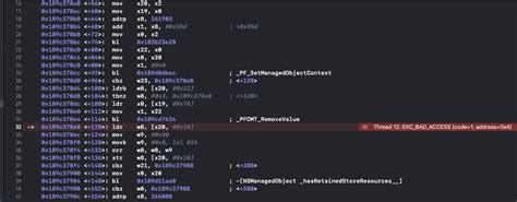 Objective C Ios Random Error Message From Ios14 Excbadaccess