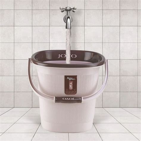 Joyo Better Home Square Linea Bucket Brown 25 L 1 Unit At ₹ 59700