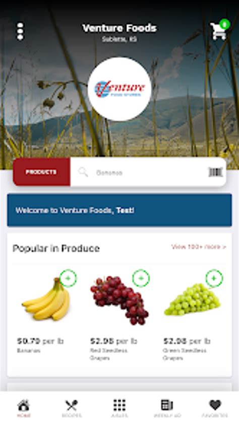 Venture Foods for Android - Download