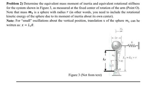 Problem 2 Determine The Equivalent Mass Studyx Problem 2 Determine The Equivalent Mass Studyx