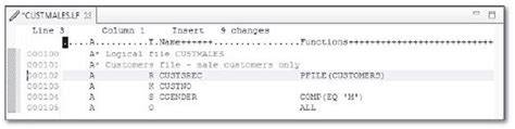 Programming In ILE RPG DDS Database Concepts MC Press Online