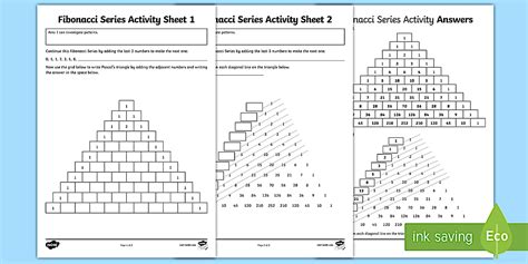 Fibonacci Numbers Worksheet Worksheet Teacher Made