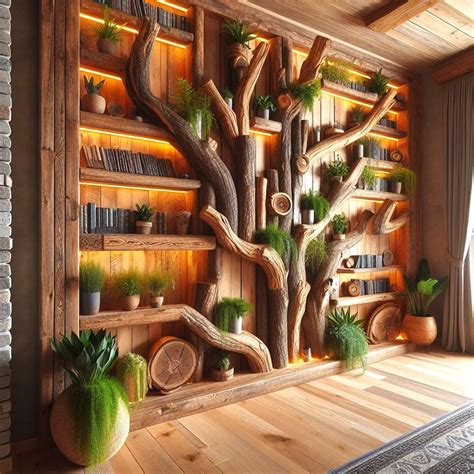 Tree Shaped Bookshelf Creative Diy Plans And Stylish Designs