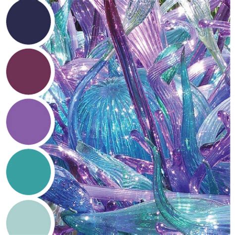 Glass Sheme Color Palette Kleurenpaletten Kleurenschemas Kleuren