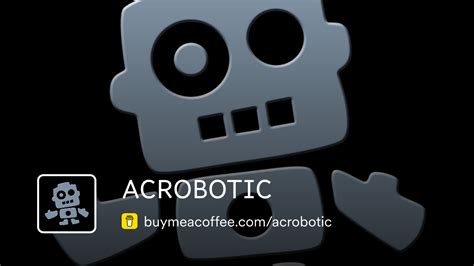 Membership ACROBOTIC Buymeacoffee