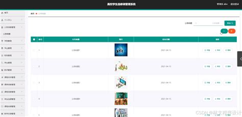 基于node js vue高校学生选修课管理系统 开题 程序 论文 计算机毕业设计 csdn博客