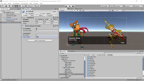 tutorial pembuatan visual novel dengan unity