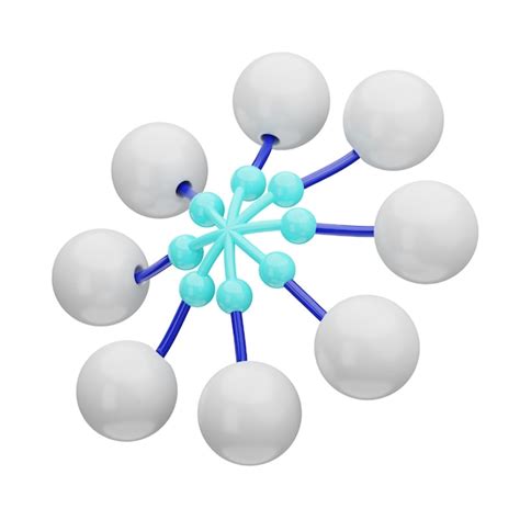 Premium Psd Neural Network 3d Icon For Artificial Intelligence