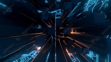 technology light c4d powerpoint background for free download slidesdocs