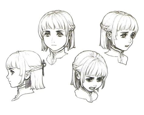 Hierarch Seere Face Characters And Art Drakengard 2 Face Art