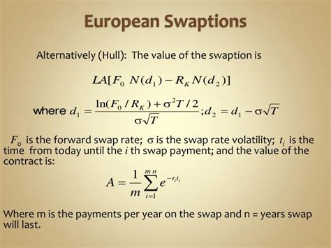 Ppt Eurodollarsswaptions Powerpoint Presentation Id2280885