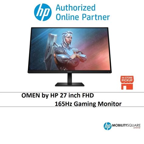 Hp Omen Fhd Hz Gaming Monitor G Aa Shopee Malaysia