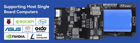 pipower raspberry pi ups power supply 5v 3a with battery for raspberry