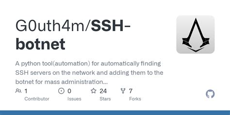 GitHub G0uth4m SSH Botnet A Python Tool Automation For Automatically Finding SSH Servers On
