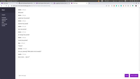 github git shashwat open chat rooms when whatsapp s down stark