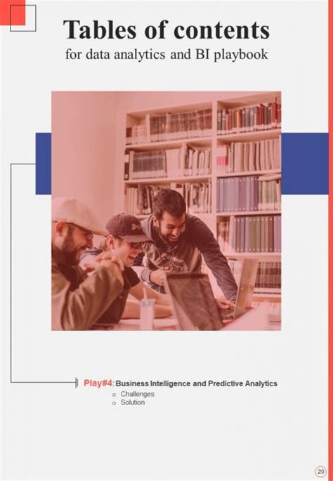 Data Analytics And BI Playbook Report Sample Example Document PPT Slide