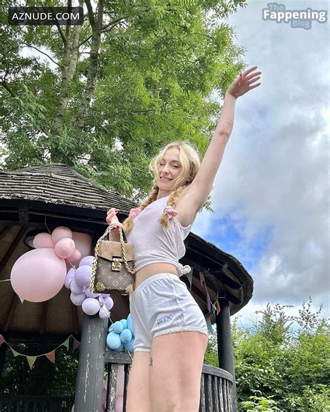 Sophie Turner Rocks Sexy Braless Look In Lv Bag At Event Aznude