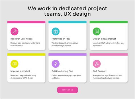 We Create Amazing Projects Landing Page By Nicepage