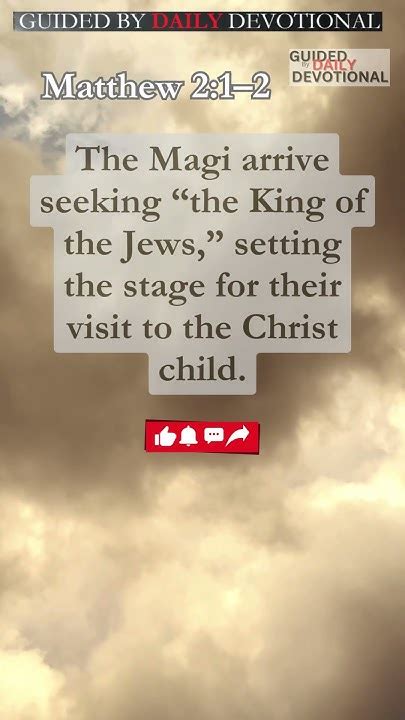 Unveiling the Meaning of Matthew 2:1–2: The Magi’s Journey - YouTube