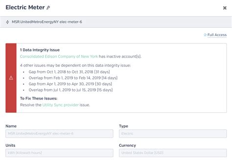 Data Integrity Monitoring At The Site Level Measurabl Help Center