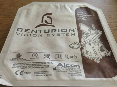 New Alcon 8065752201 Centurion Vision System Fluidics Management System Fms X Disposables
