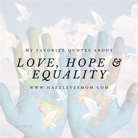 Love Equality Quotes