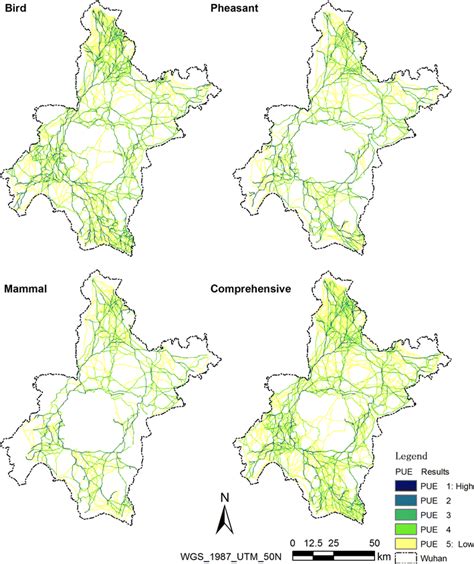 The Kernel Density Map Illustrating The Potential Utilization