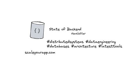 State Of Backend Newsletter Distributed Task Scheduling Pagerduty