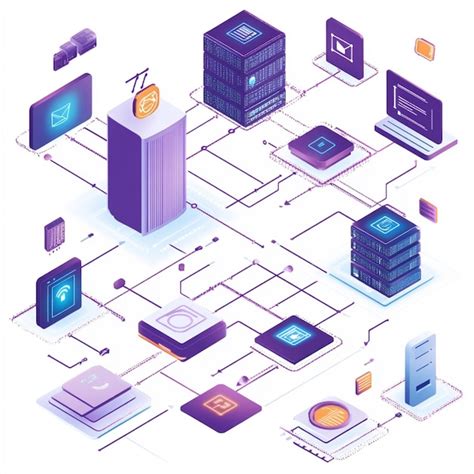 secure network architecture diagram with layers of protection premium