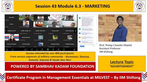 sambhav kadam foundation empowering indian veterans on linkedin