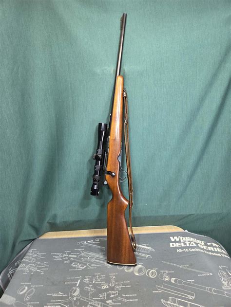 Savage Model 340 30 30 Bolt Action Rifle W Tasco 3 9x Bolt Action
