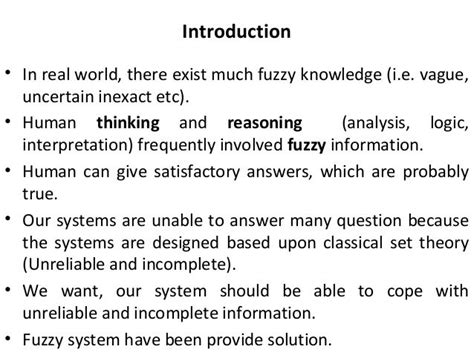 Fuzzy Set Theory