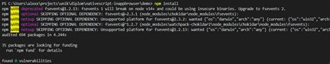 Cant Start Demo App · Issue 63 · Proyecto26nativescript Inappbrowser