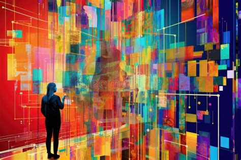 Image Recognition And Artificial Intelligence Generative Ai Stock Illustration Illustration