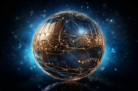 Premium Photo Quantum Internet Backbone For Global Quantum Communication