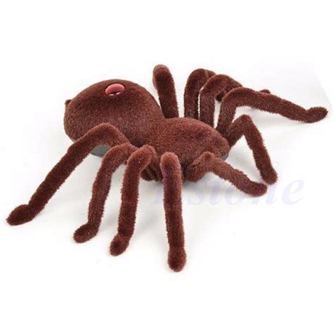 Scary Remote Control Creepy Soft Plush Spider Infr Vicedeal