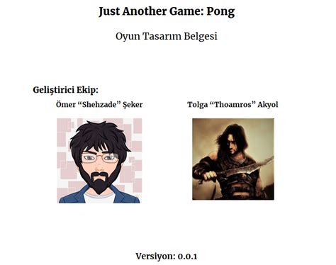 Pong — Devlog 2 Oyun Geliştirme Başlasın By Abdullah Ömer Şeker