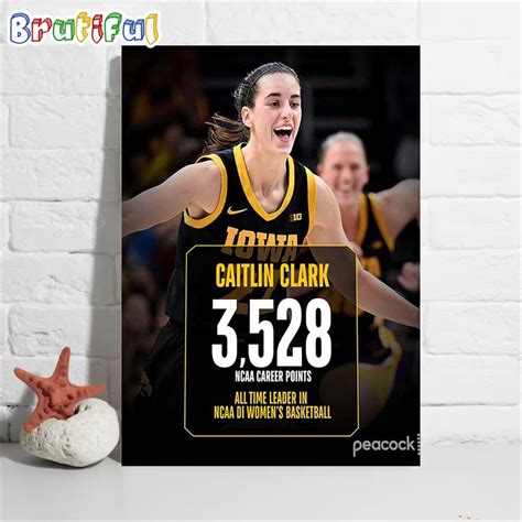 Caitlin Clark 3528 Ncaa Career Points All Time Leader In Ncaa Di Womens