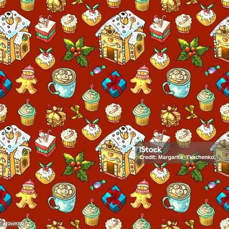 일러스트 크리스마스 과자 귀여운에 대한 스톡 벡터 아트 및 기타 이미지 귀여운 그리기 나무 Istock