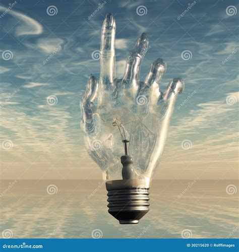 Man Pointing At Light Bulb Vector Illustration CartoonDealer Com 72673466
