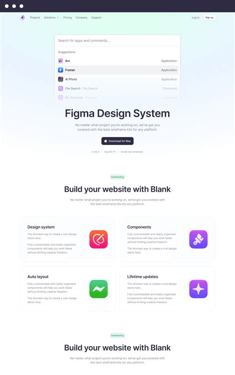 Blank Design System