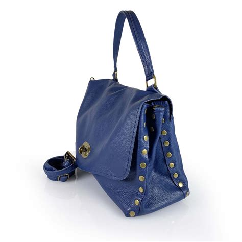 Borsa Postina In Vera Pelle Dollaro Made In Italy Leather Shop Italy