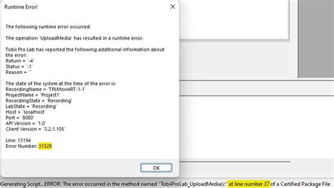 ERROR Incompatible Movie File Encodings Cause Error During UploadMedia PST Product
