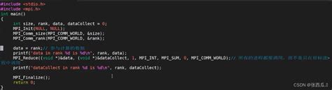 【mpi】mpi组通信、通信模式、自定义数据类型4mpi聚合通信操作 Csdn博客