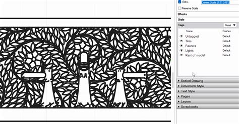 Complex Pattern Issue Layout Sketchup Community