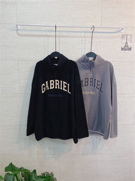 후리스 오버핏 롱기장 아노락 맨투맨 에이블리