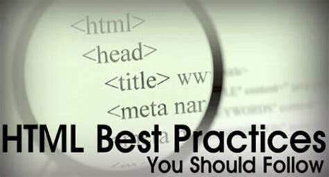 Html Best Practices Part 1 3 Part Series Techved